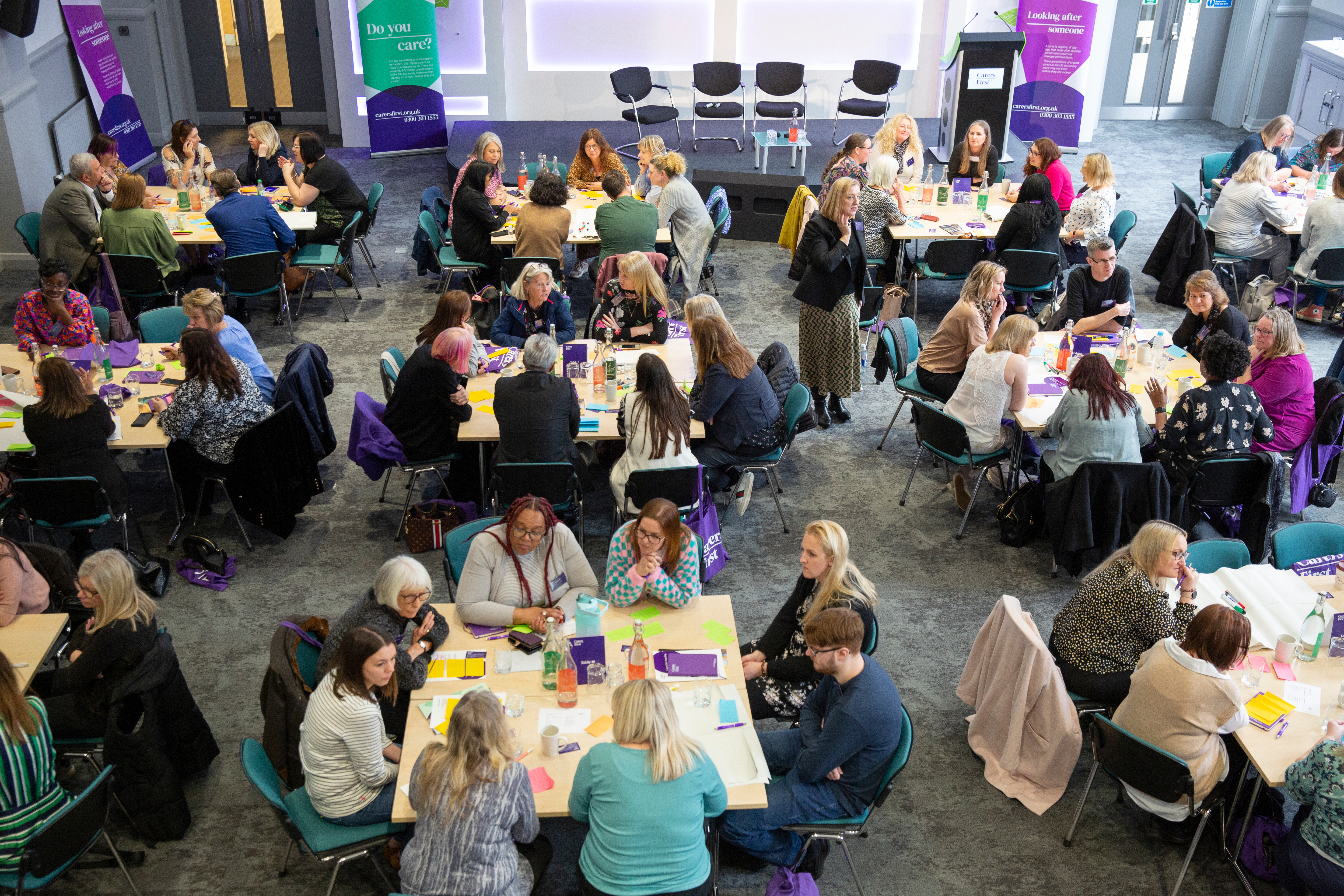 Staff, trustees and volunteers come together for Carers First Away Day ...